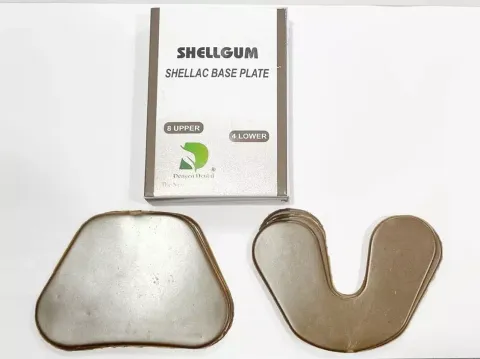 Ready Stock DENGEN SHELL GUM - Shellac Base Plate 🟢 – MSLI Dental Supplies