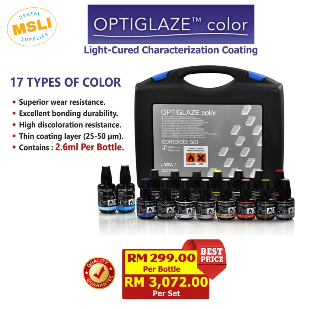 (PRE-BOOK) OPTIGLAZE Color - Light Cured Characterization Coating ...