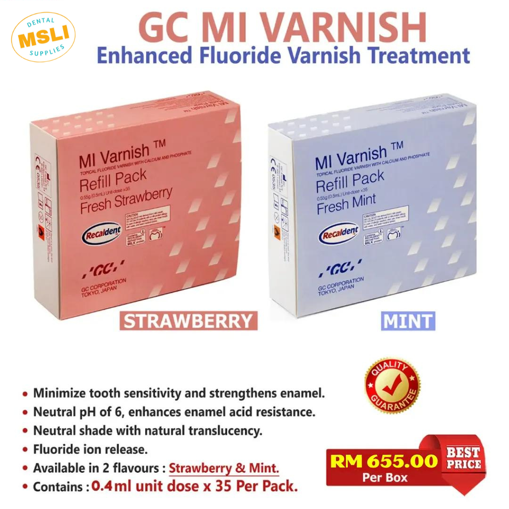 (PRE-BOOK) GC MI VARNISH - Enhanced Fluoride Varnish Treatment – MSLI ...