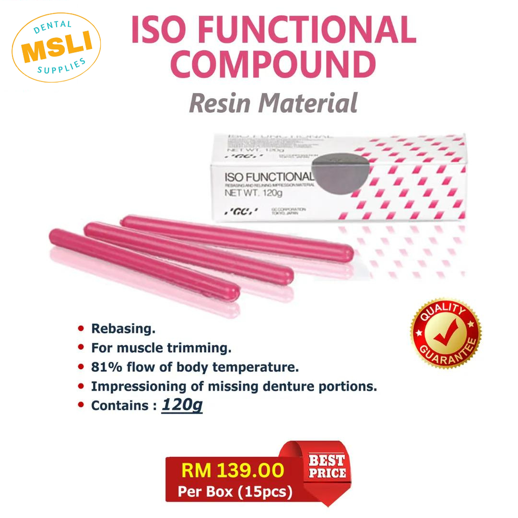 (PRE-BOOK) ISO FUNCTIONAL COMPOUND - Resin Material – MSLI Dental Supplies