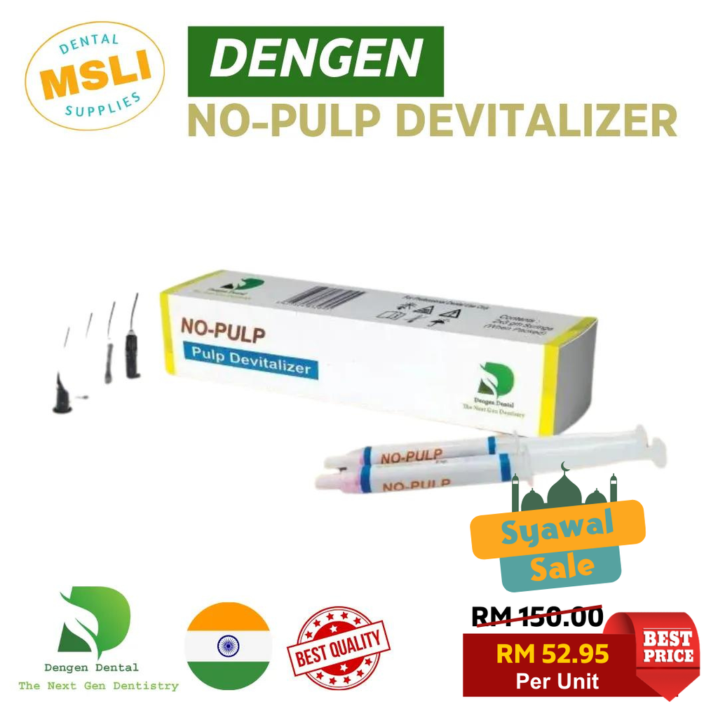 🎉 DENGEN NO-PULP DEVITALIZER - 2 x 3g syringe (Denopulp) 🟢 – MSLI ...