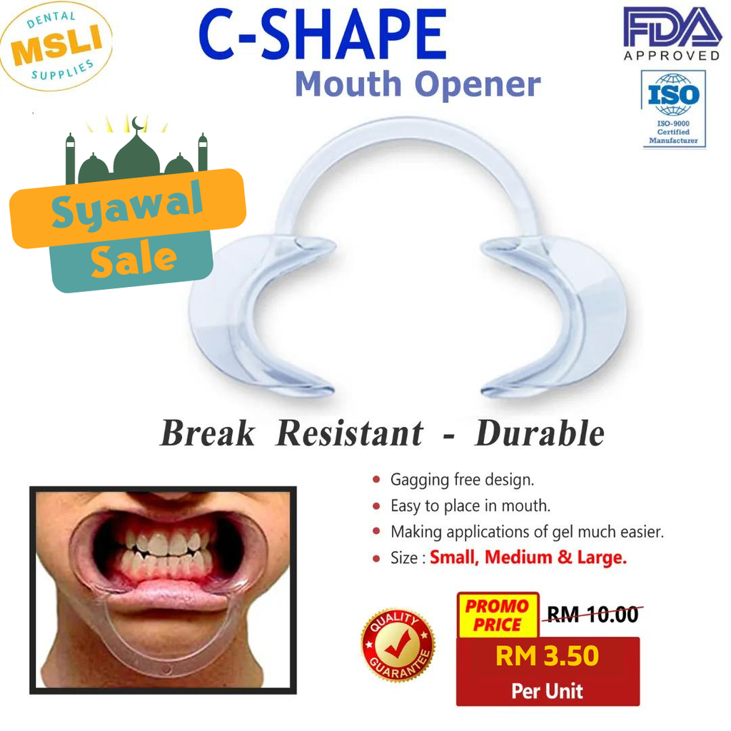 🎉 C-Shape Cheek Retractor A066 🟢 – MSLI Dental Supplies