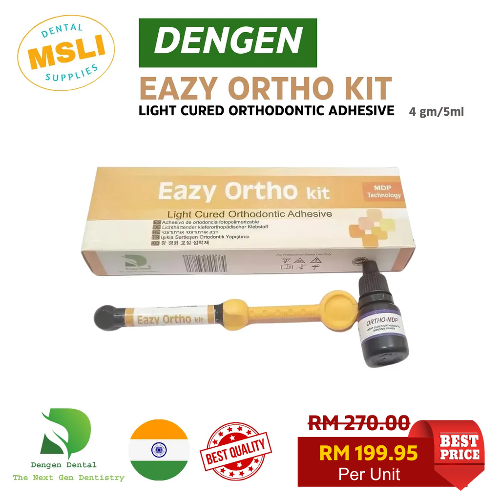 Ready Stock DENGEN EAZY ORTHO KIT - Light Cured Orthodontic Adhesive 🟢 ...