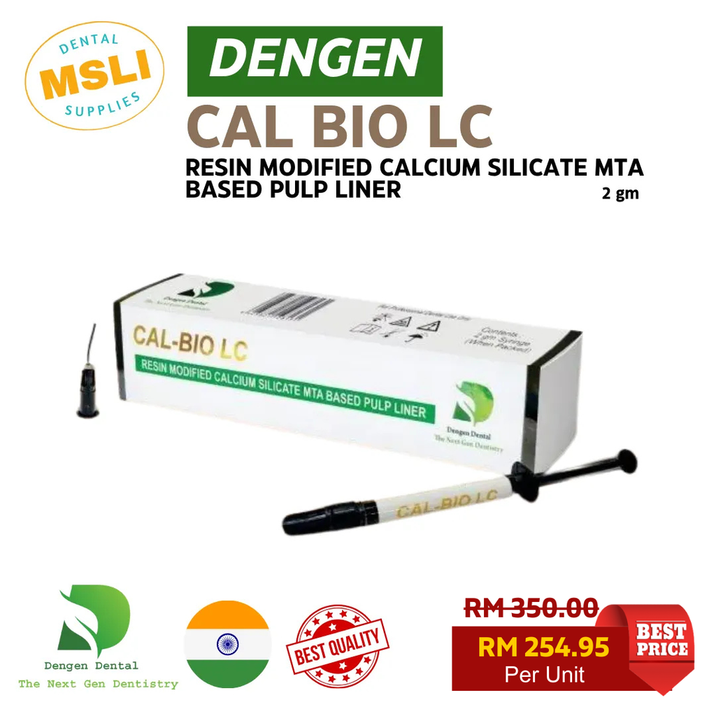 Ready Stock DENGEN CAL BIO LC - Resin Modified Calcium Silicate MTA ...