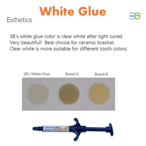 3B ORTHO - WHITE GLUE Orthodontic Adhesive (Orthobonding) 🟢 – MSLI ...