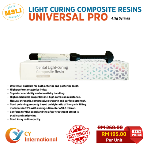 HAILI CY LIGHT CURING COMPOSITE RESIN - UNIVERSAL PRO (Alternative to ...