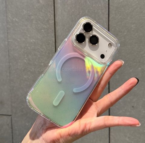 [iPhone 17 Series] KAYE Classy Basic Ombre Gradient Glitter MagSafe ...