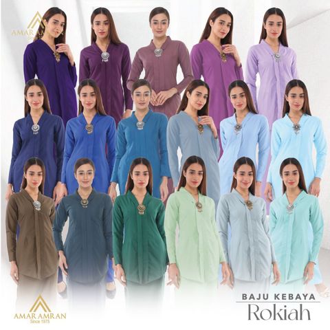 Kebaya Rokiah Premium Cotton – AMAR AMRAN