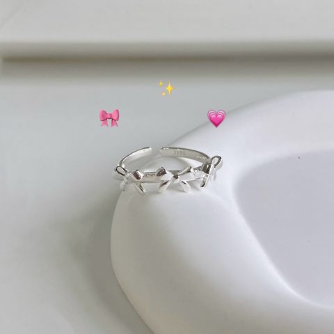 S925 lovely ribbon ring – Orensoda