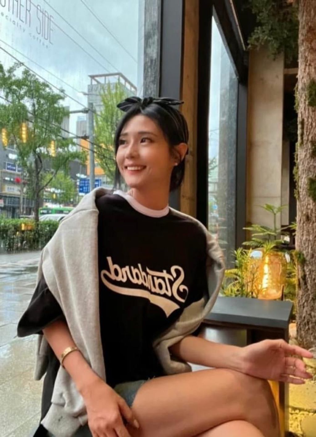 領撞色字母衣 – KOZA SHOP by korea