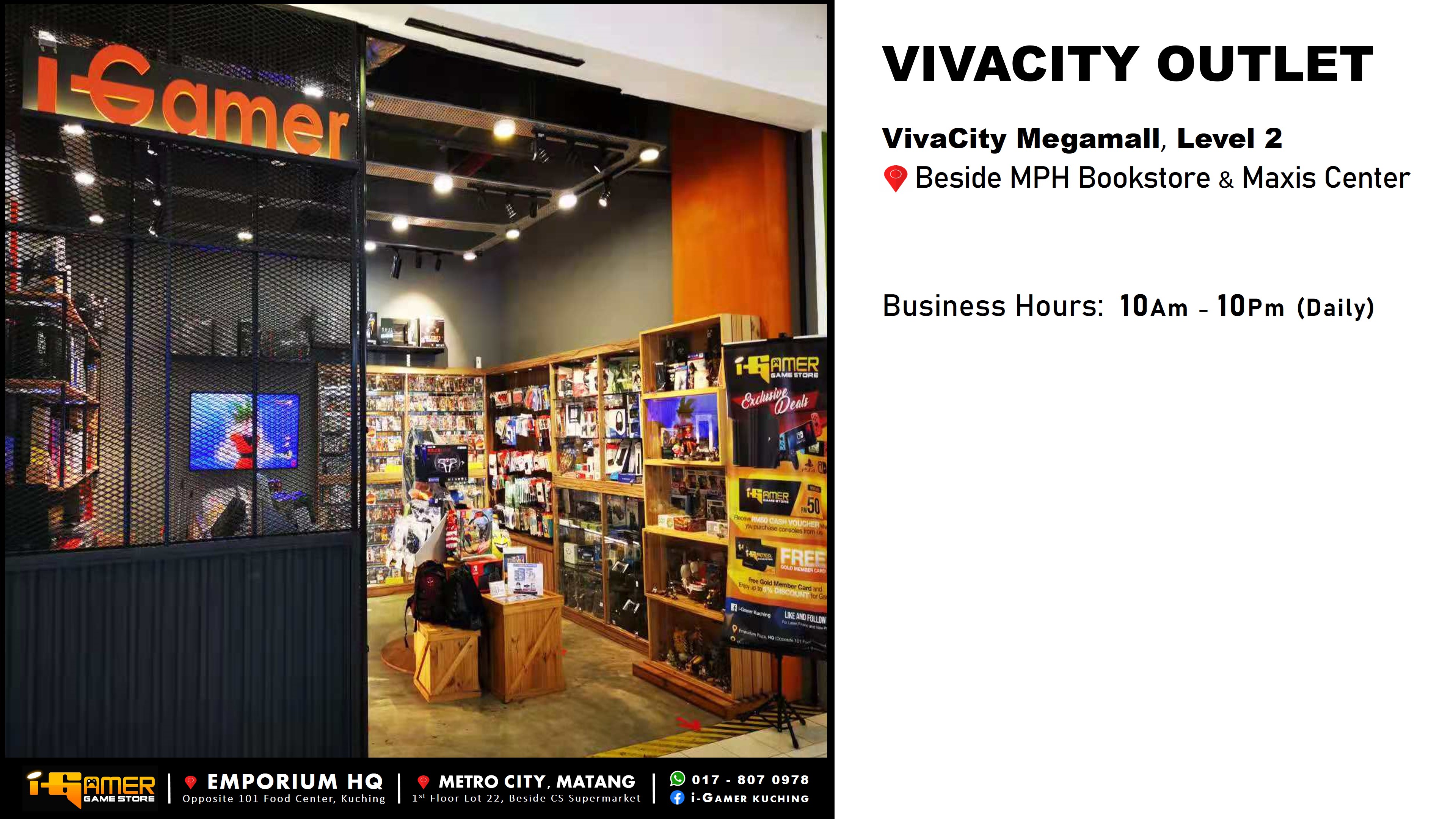 About Us – i-Gamer Game Store