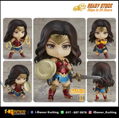 FIGURE NENDOROID 818 DC WONDER WOMAN (HERO'S EDITION) (1:1) – i-Gamer ...