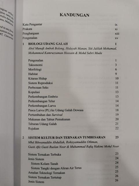 Biologi dan Kultur Udang Galah – Recto & Verso UMT Book Store