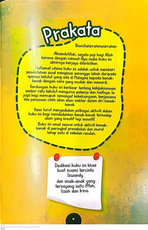 Che Lut Ratu Kelulut Yang Bijaksana (Buku Kanak-Kanak) – Recto & Verso ...