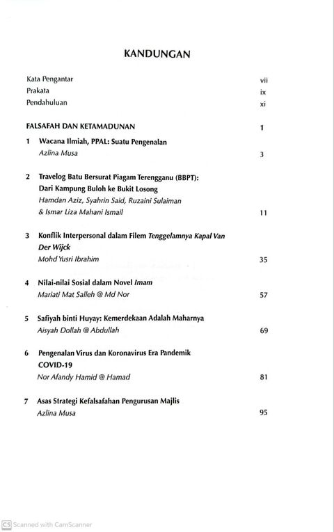 Wadah Ilmu: Ketamadunan dan Kesejahteraan Sejagat – Recto & Verso UMT ...