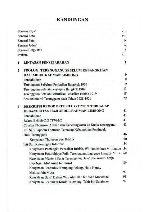 Haji Abdul Rahman Limbong: Rekod Kolonial dan Epilog Perjuangan Watan ...