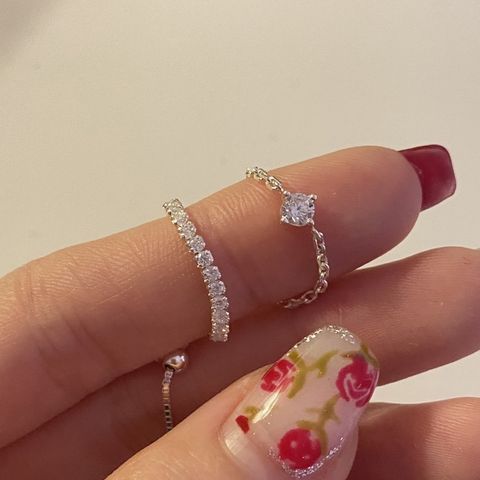 diamond chain ring 戒鍊2款 – Rugosa.
