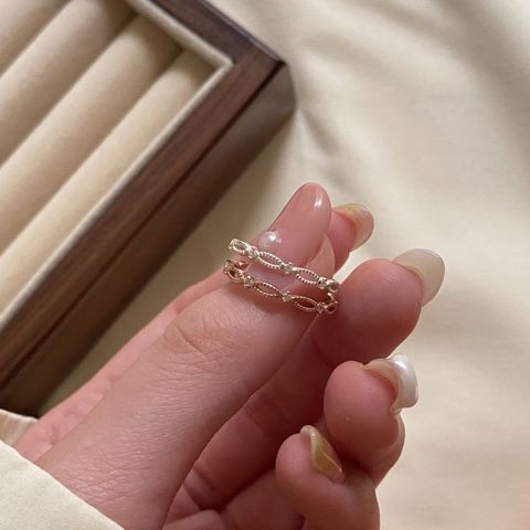 hollow diamond ring – Rugosa.