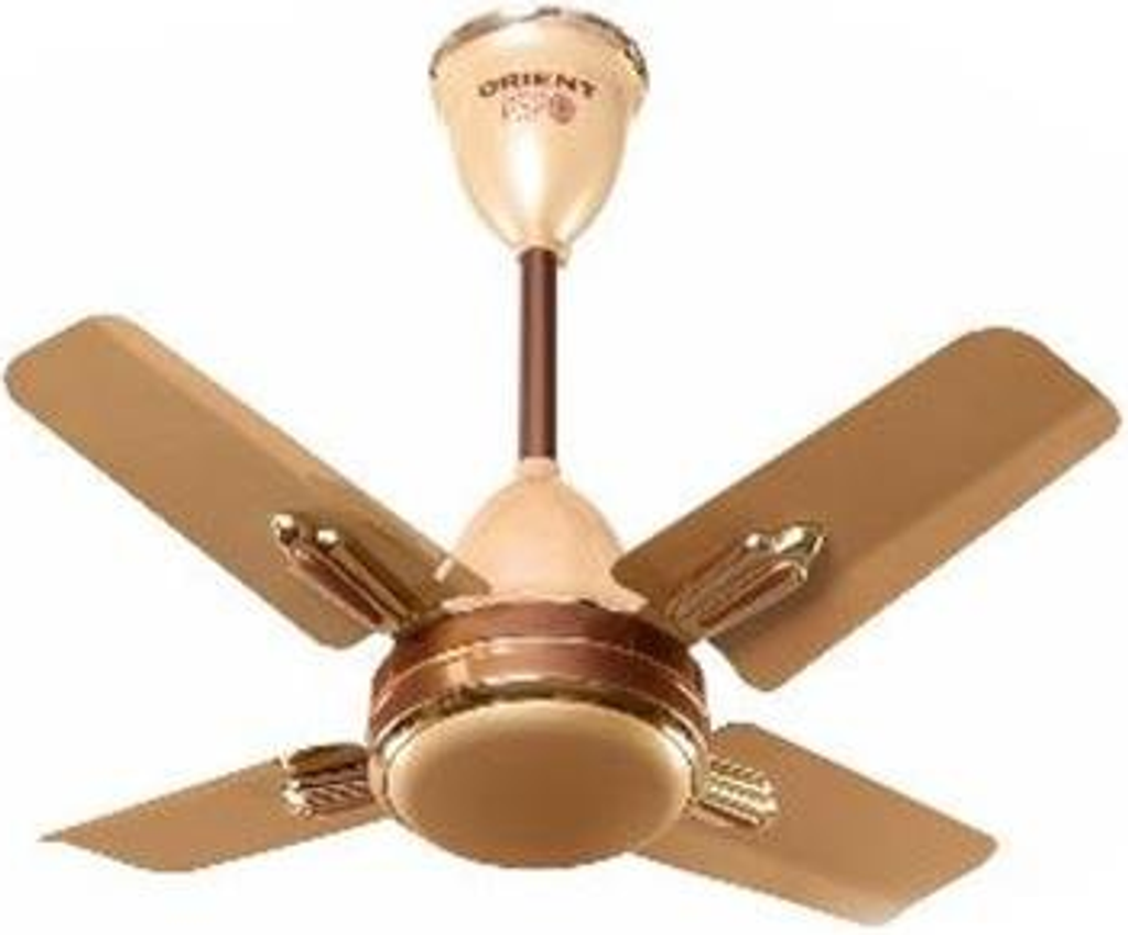 Orient Electric Quasar Ornamental Golden Chocolate Metallic Ivory