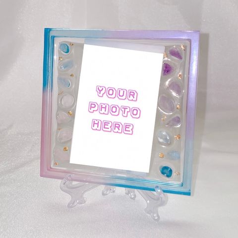 Custom Polaroid Photo Frame – Pammie Studios - Crystals & Craft