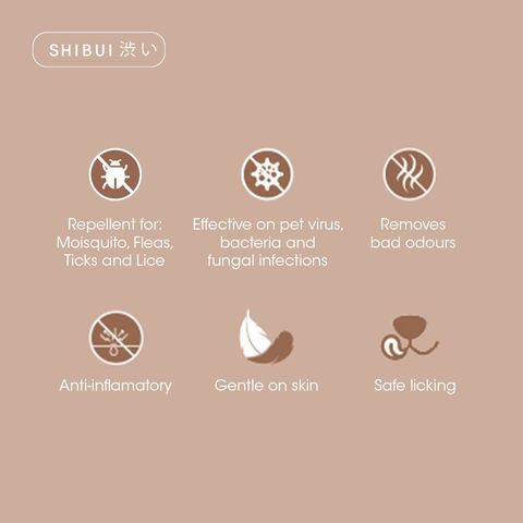 Shibui Pet Sanitizer With Flea & Tick Repellent 100ml – SOOKIES ...