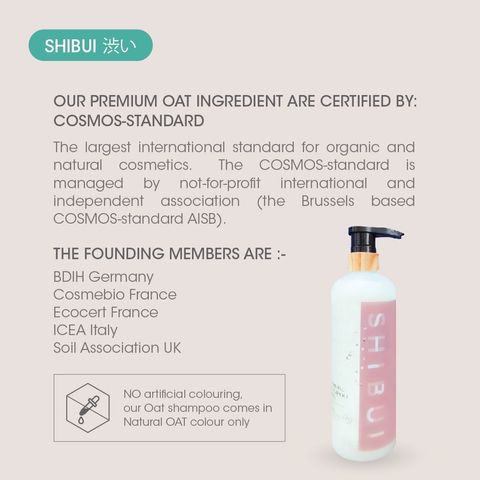 Shibui Moisturising Oat Shampoo – SOOKIES Official Store