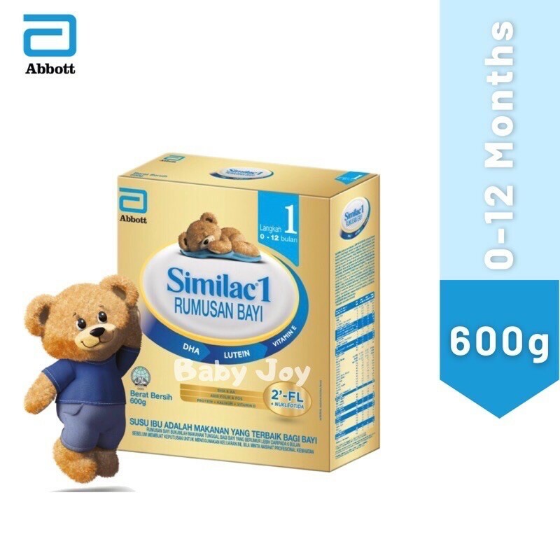 Similac Step 1 2’-FL (600g/900g/1.2kg) – Baby Joy baby and children store