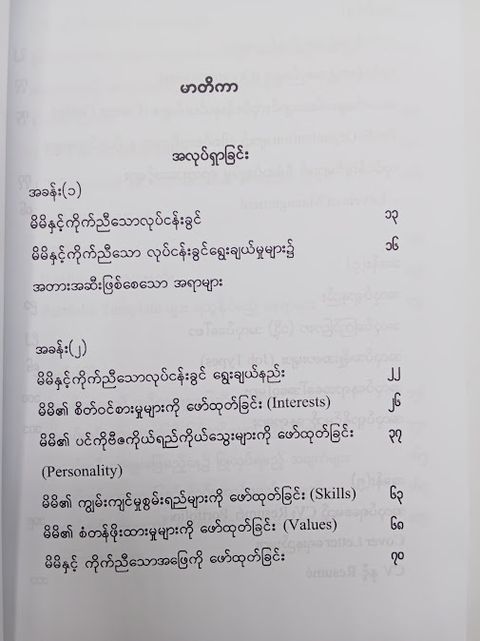အလုပ် - ရှာနည်း အလုပ် - ရနည်း - Htet K.Khaing (Burmese Book) – 4NiX Store