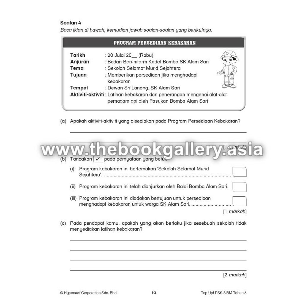 Top Up Pentaksiran Setara Standard Bahasa Melayu Tahun 6 Sk [hypersurf