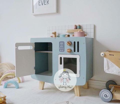Wooden Retro Kitchen Set – Whimsy Woo!