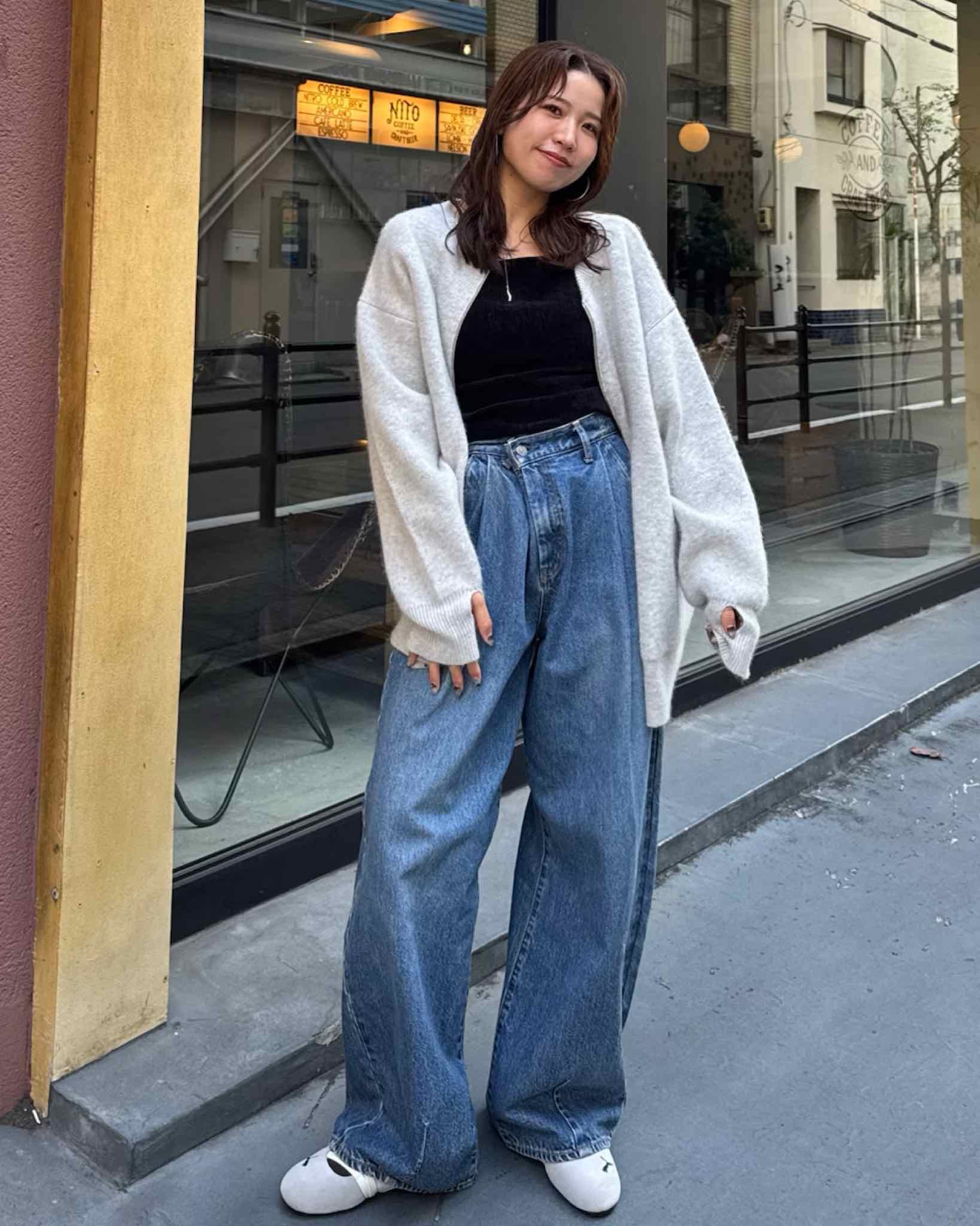 【先行折扣7折】Ungrid ZIP混羊毛織衫 – dokiii