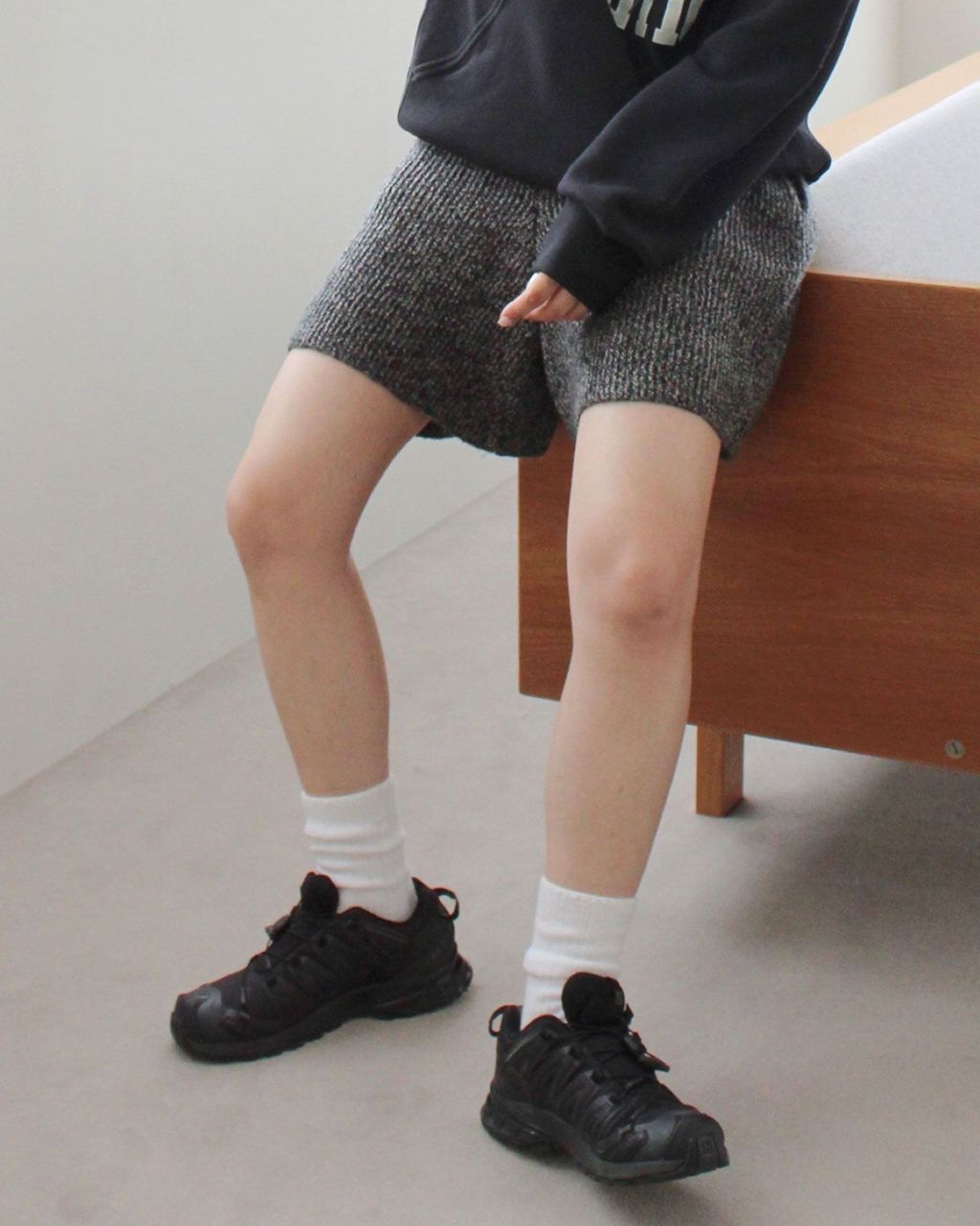 【先行折扣7折】Ungrid 粗針織短褲 – dokiii