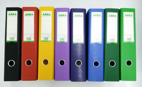 Abba 3'' F4 Lever Arch File 75C With Index Divider – N.P. Copy Service
