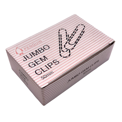 Penguin Jumbo Round Paper Clips 50mm (100’s/box) – N.P. Copy Service