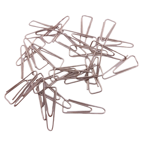 Hao Pai Triangle Paper Clips (Soft Metal) 25MM (100’s/ box) – N.P. Copy ...