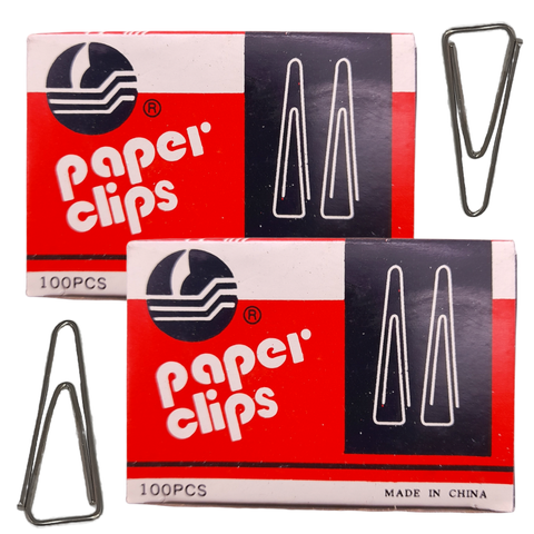 Open Luck Triangle Paper Clip 31mm (100’s/box) – N.P. Copy Service