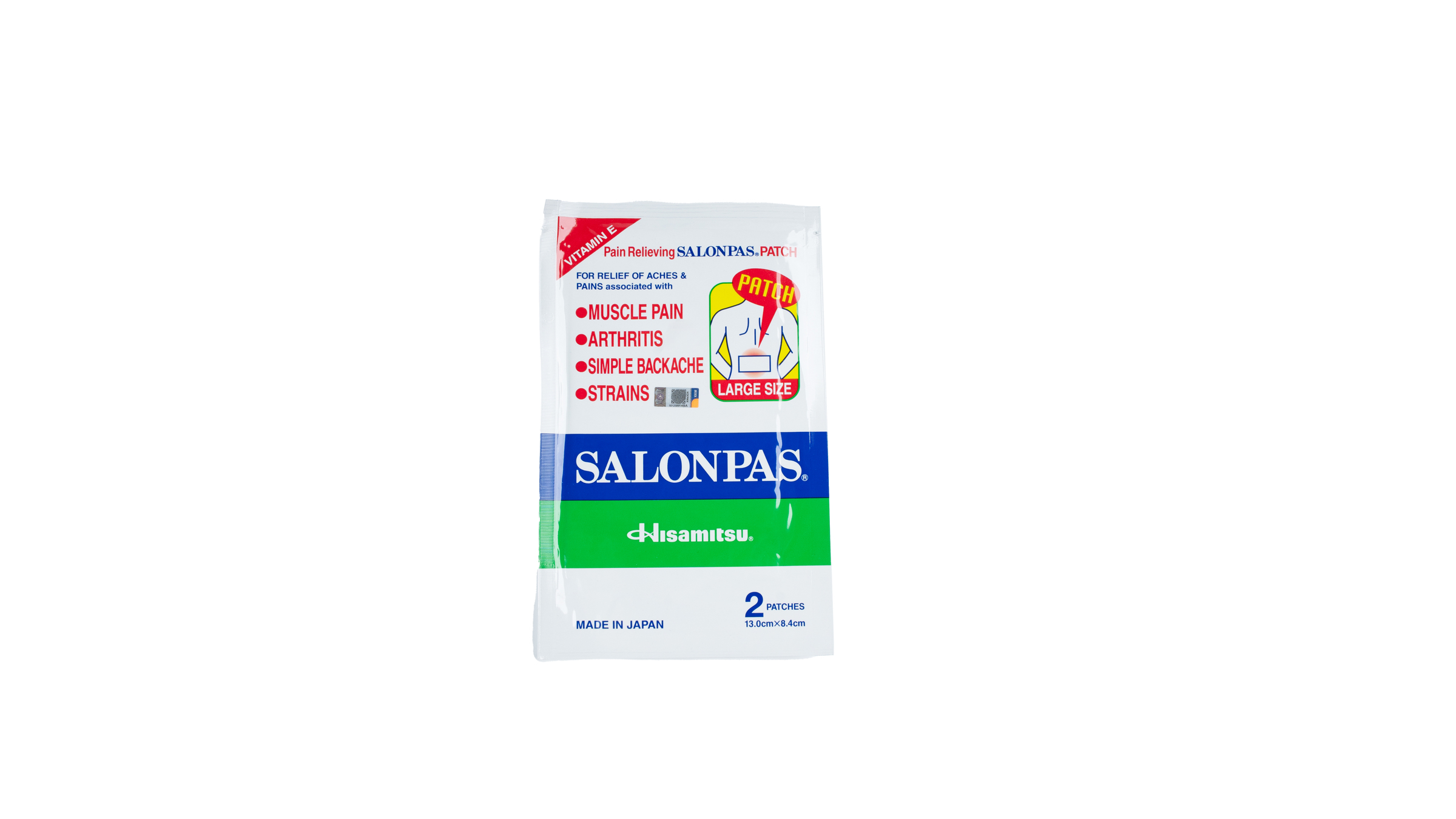Salonpas Patch Large 2S – IJN First Pharmacy