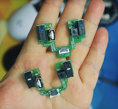 FacFox Hot-Swappable Microswitch PCB Board for Logitech G Pro x ...