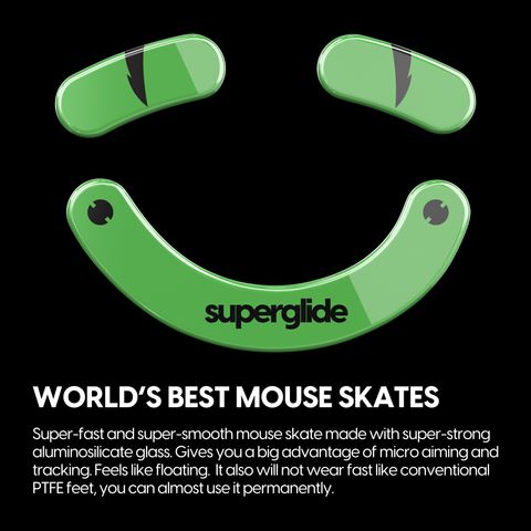 Pulsar Superglide Glass Skates For Razer DeathAdder V2 Pro / V2 X ...