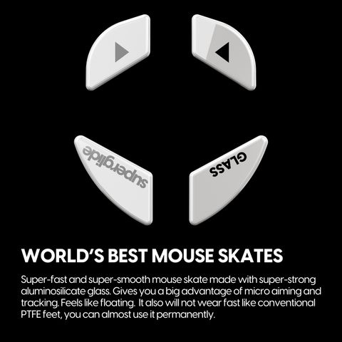 Pulsar Superglide Glass Skates For Glorious Model O / Model O ...