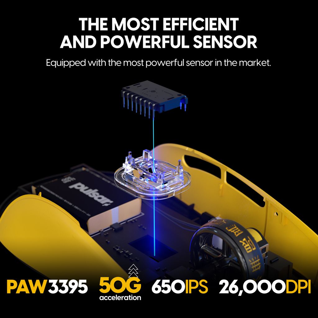 Pulsar X2/ X2 Mini Bruce Lee Edition (LIMITED EDITION) Wireless Gaming ...