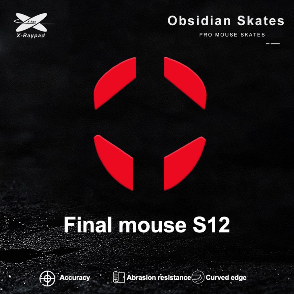 Xraypad Obsidian Control Mouse Skate - Finalmouse Mouse – Respawn ...