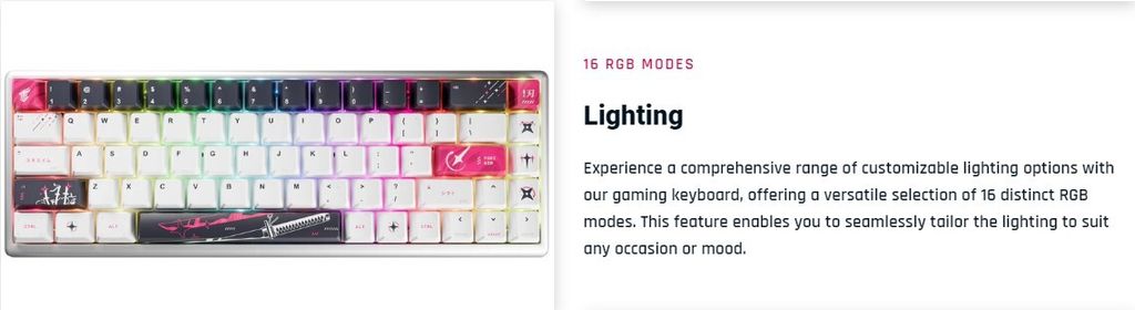 Yuki Aim Hall Effect Magnetic 65% Gaming Keyboard Katana Edition (READY ...