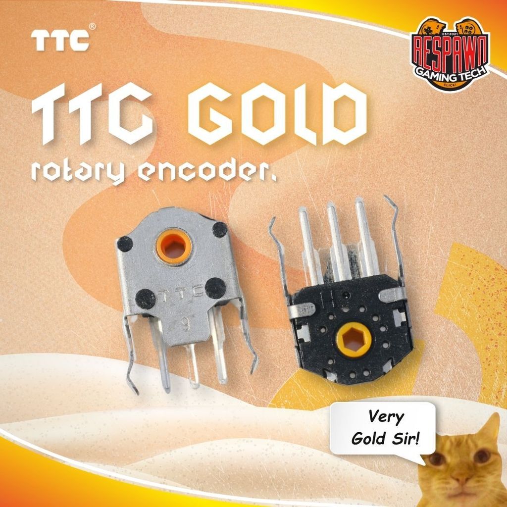 TTC Gold Mouse Rotary Encoder – Respawn Gaming Tech