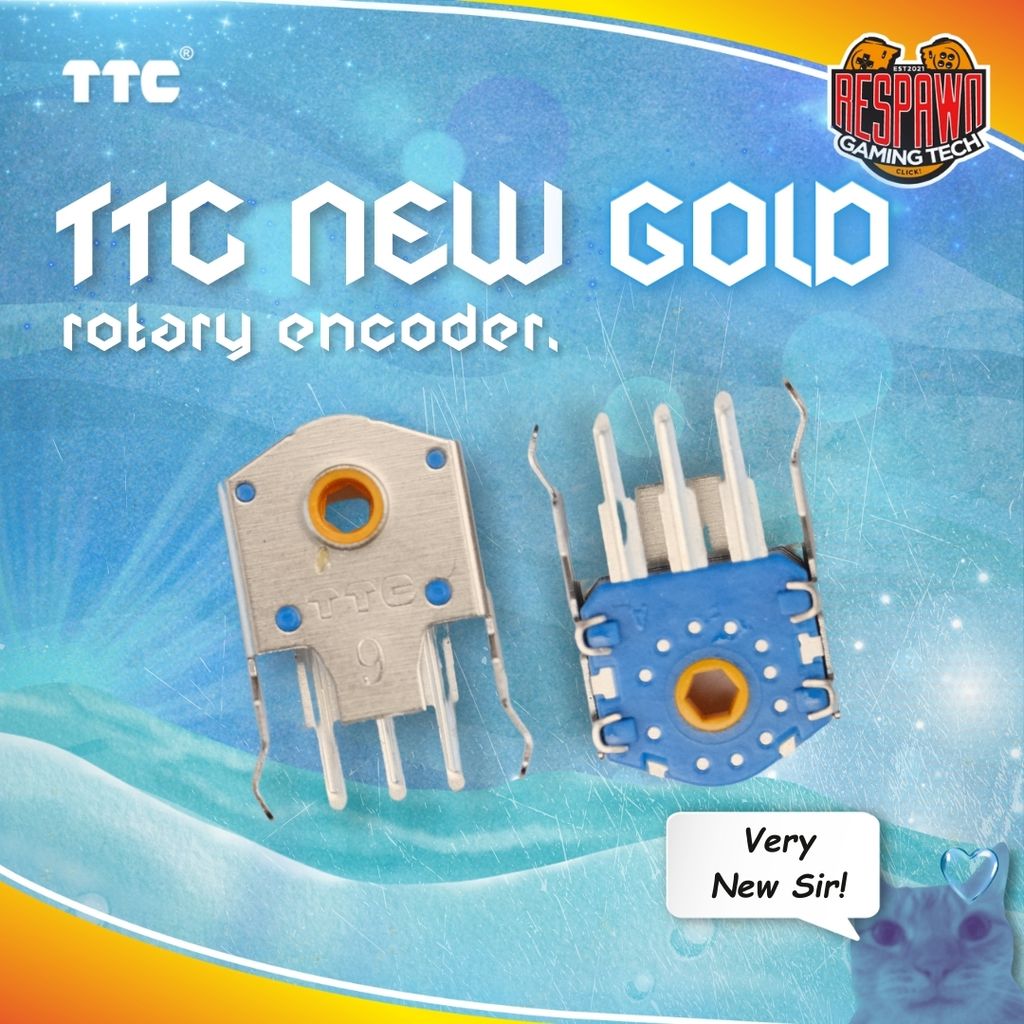 TTC New Gold Mouse Rotary Encoder – Respawn Gaming Tech