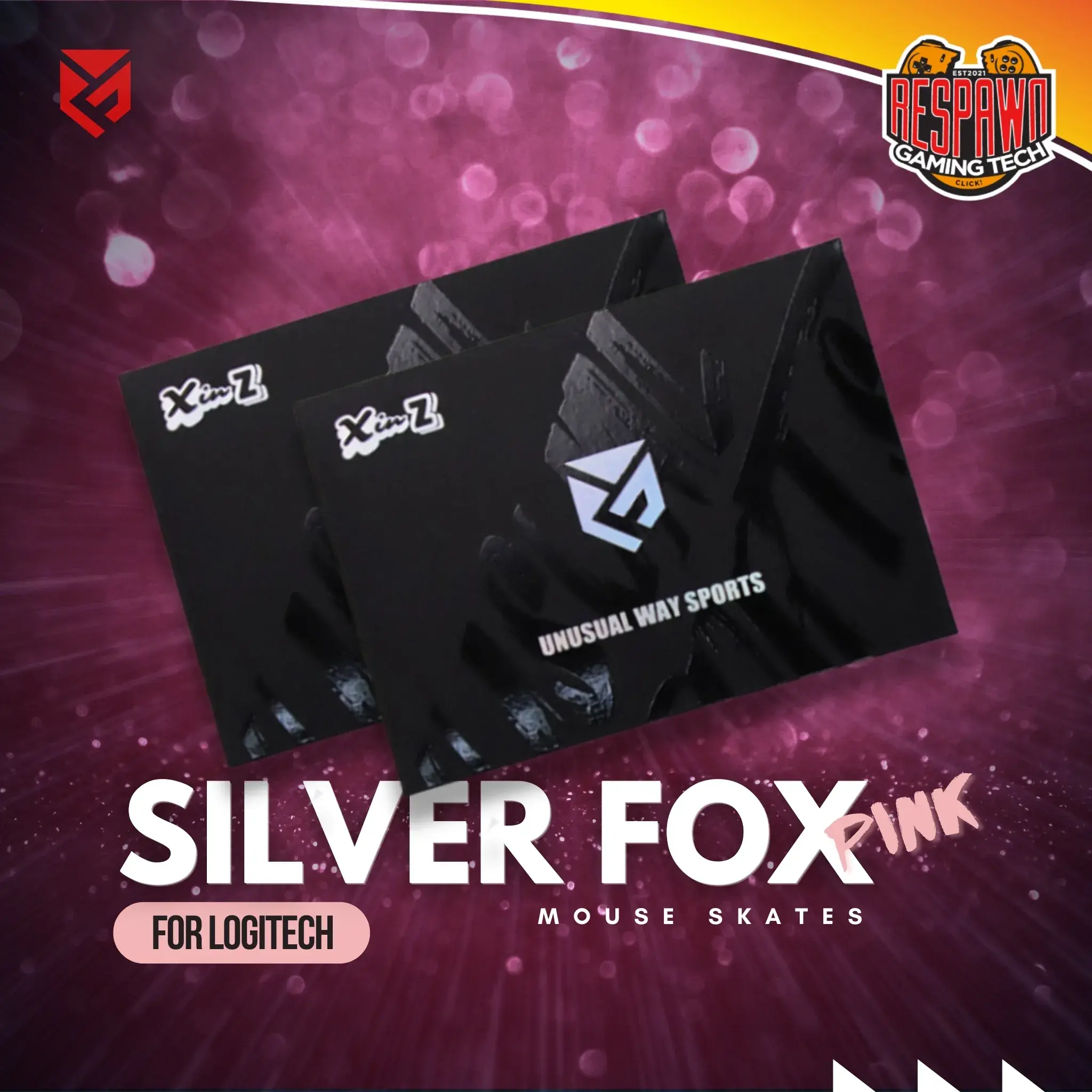 Unusual Way Sports PINK Fox Mouse Skates - Vaxee – Respawn Gaming Tech