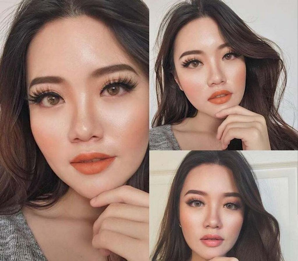 MINI AVA Brown Power 0~1000 contact lens 14.5mm – Sweety Plus