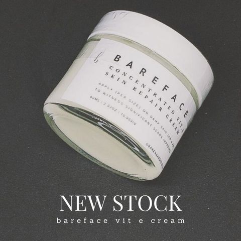 Bareface Vit E Concentrated Cream – Barenakedskin.Co