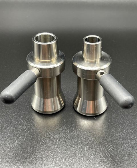 QaromaShop Titanium Adapter Bowl (14mm & 18mm)