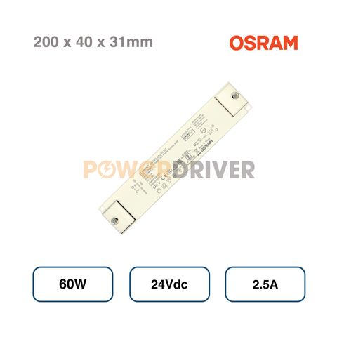 OSRAM Led Driver 24V Constant Voltage Power Supply – PowerDriver Malaysia